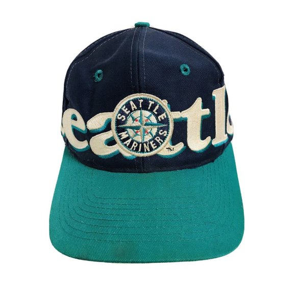 Accessories | Vintage Seattle Mariners Logo 7 Snapback Hat | Poshmark